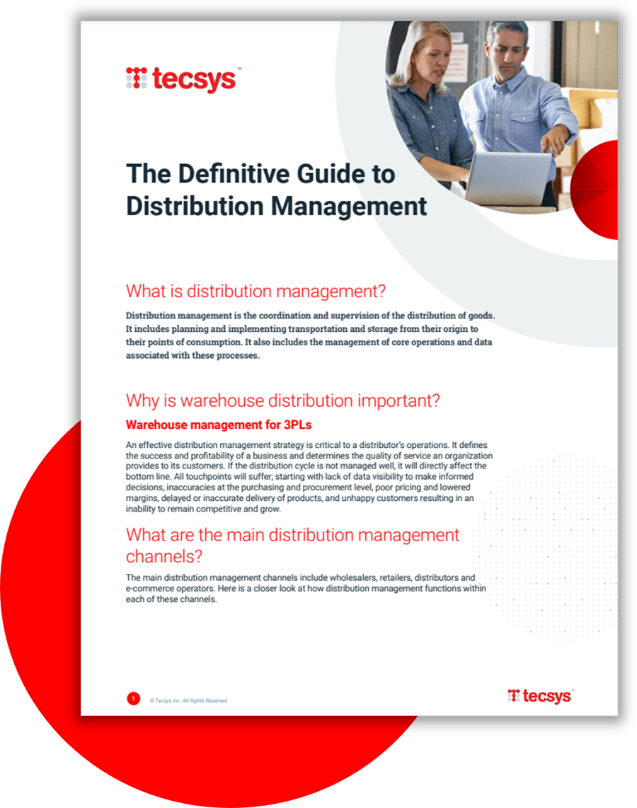 The Definitive Guide to Distribution Management | Tecsys