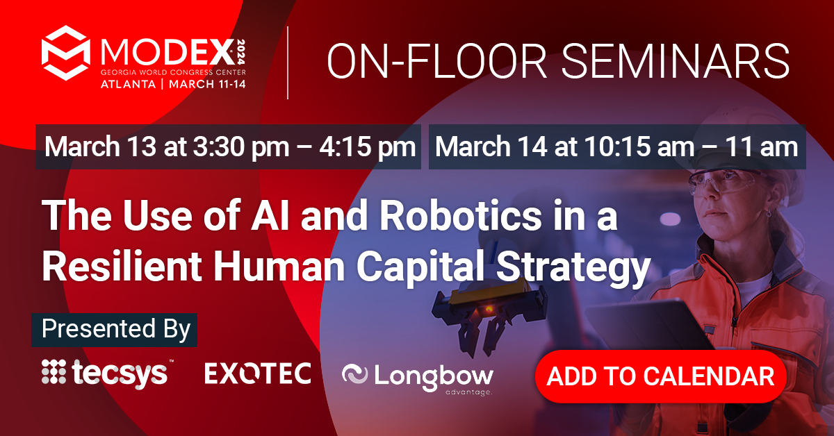 MODEX 2024 | Tecsys