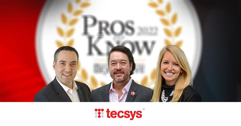 Tecsys’ Brereton, Courtin and Gorman Named 2022 Supply & Demand Chain ...