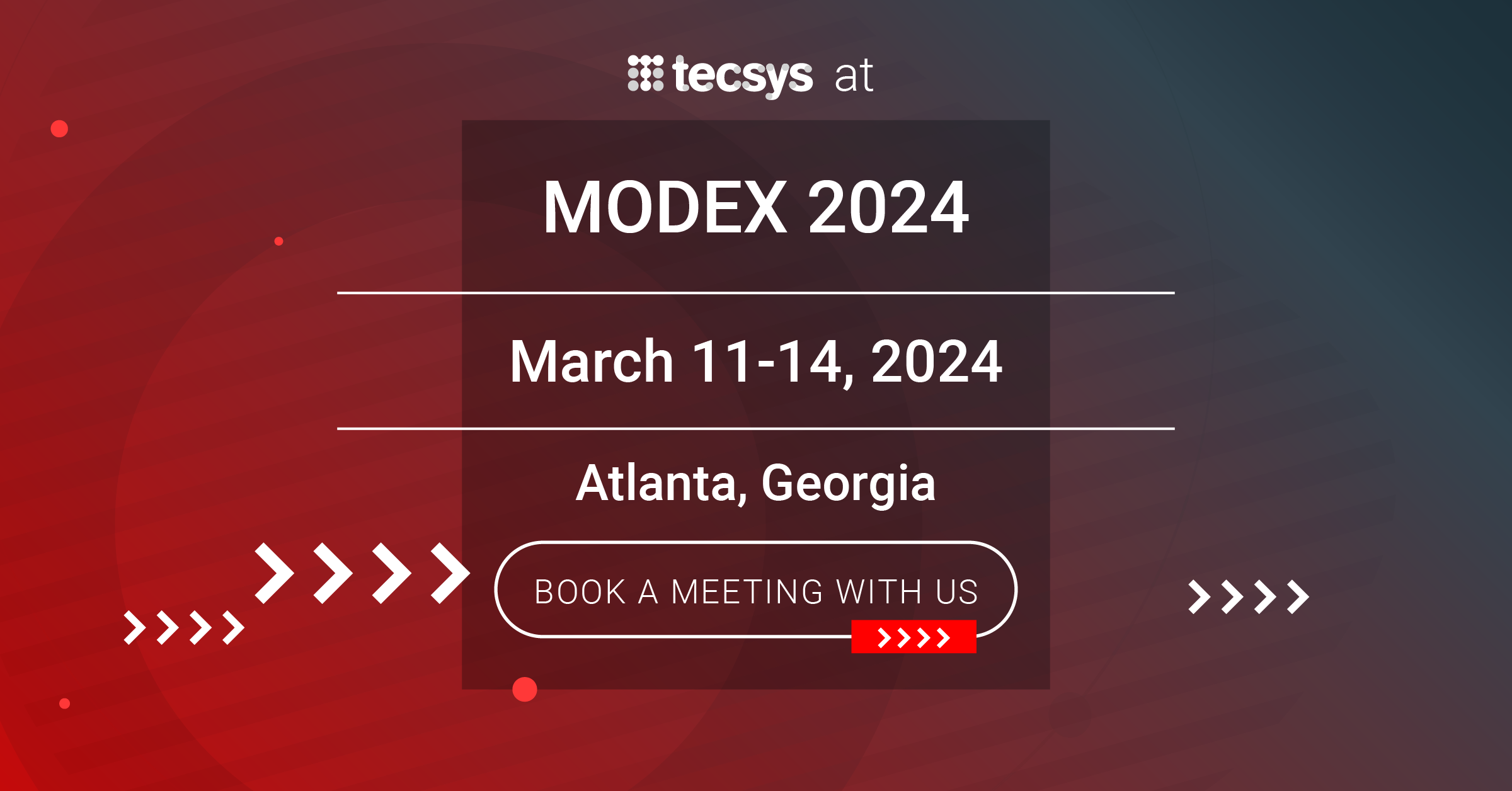MODEX 2024 | Tecsys